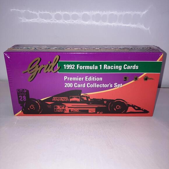 Toys | Vintage Grid 1992 Formula 1 Racing Cards Premier Edition New ...